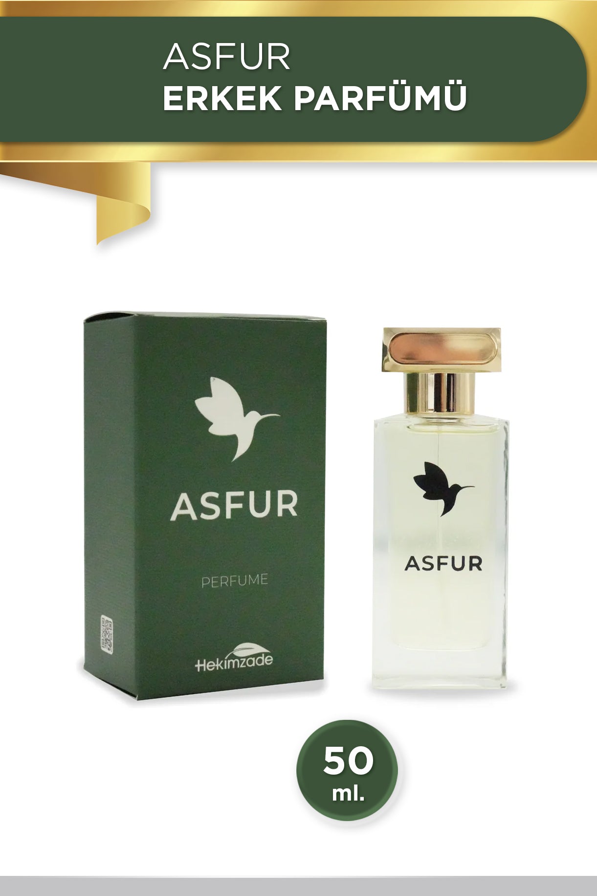 ASFUR ERKEK PARFÜMÜ 50ml – Hekimzade